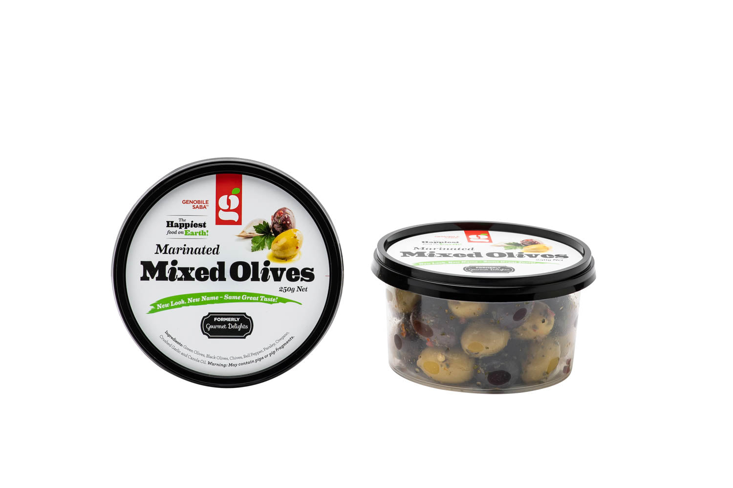 Mixed Marinated Olives 250g – Gourmet Saba